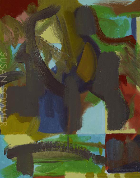 Paintings by Susan Sommer – Abstract Landscapes, Hudson Valley Artist ...