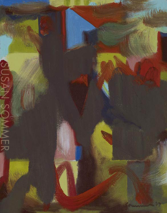 Paintings by Susan Sommer – Abstract Landscapes, Hudson Valley Artist ...