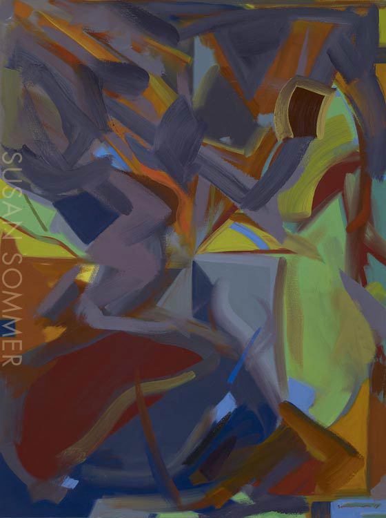 Paintings by Susan Sommer – Abstract Landscapes, Hudson Valley Artist ...