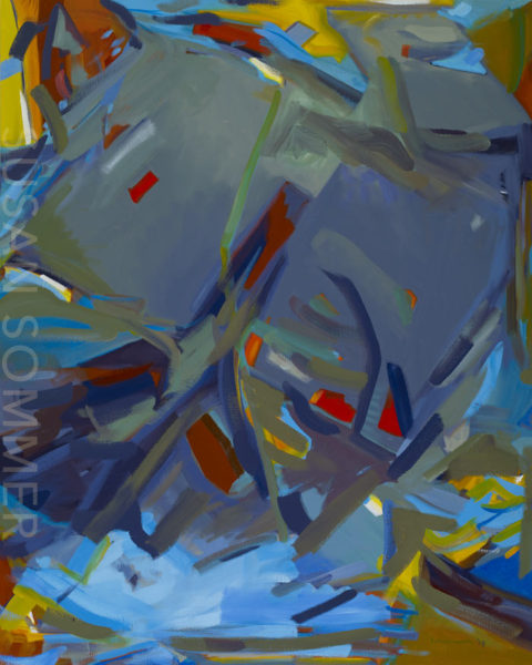 Susan Sommer, abstract landscape painter