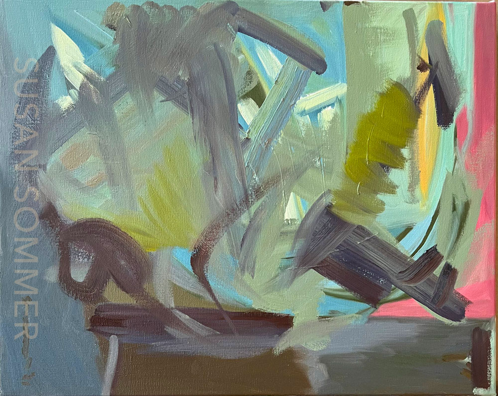 Susan Sommer, abstract landscape painter