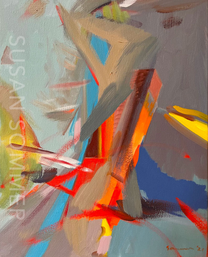 Susan Sommer, abstract landscape painter